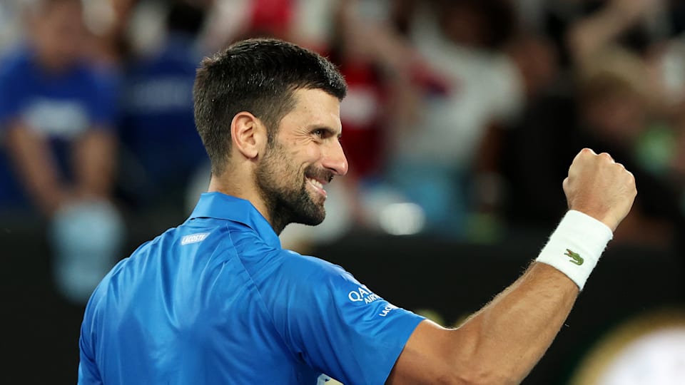 Novak Djokovic breaks another Federer record at 2025 Australian Open