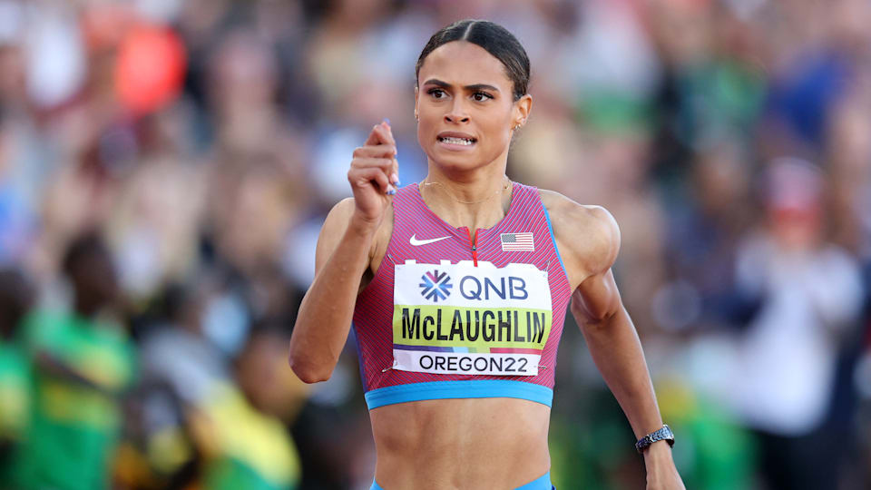 2024 Edwin Moses Legends Meet: Sydney McLaughlin-Levrone runs world ...