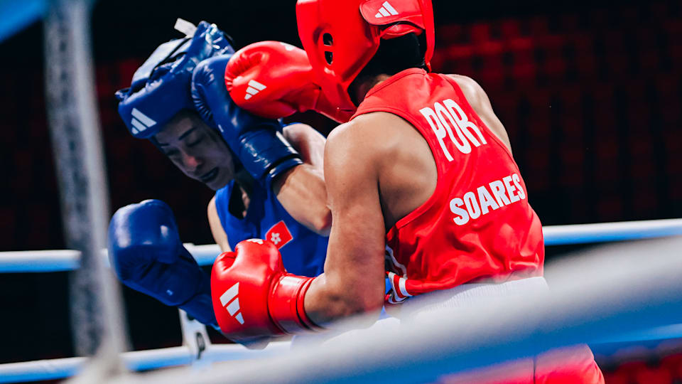 David Pina e Rita Soares estreiam bem no Pré-Olímpico de Boxe Bangcoc 2024