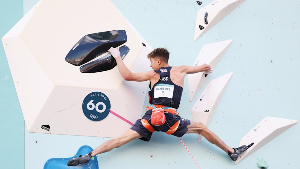 Olympic sport climbing champion, Toby Roberts: 'I didn't realise I'd won'