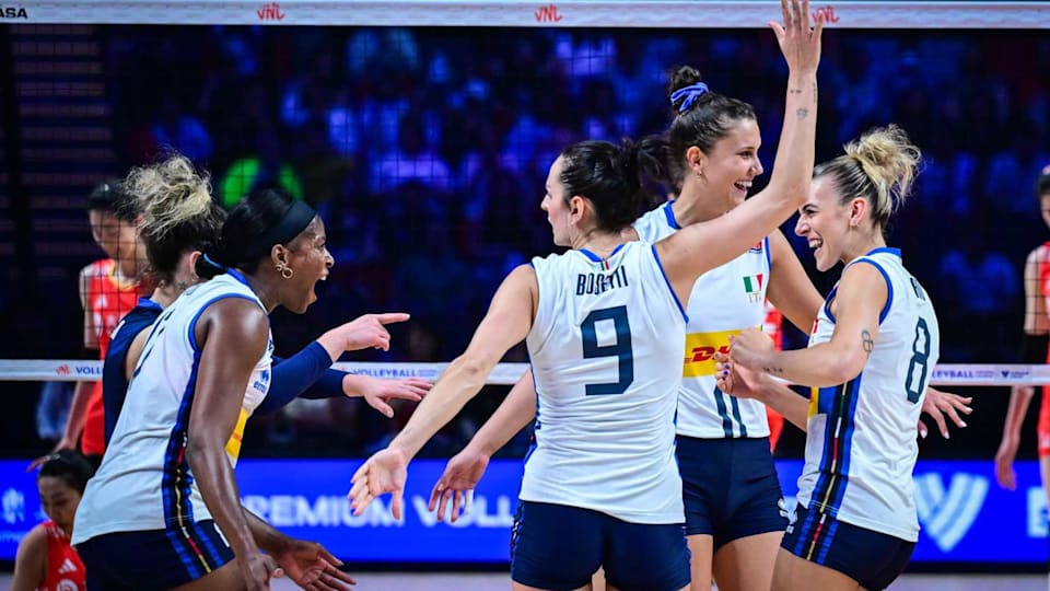 Ranking aggiornato del volley femminile e Risultati Italia nella week 2 di Volleyball Nations ...
