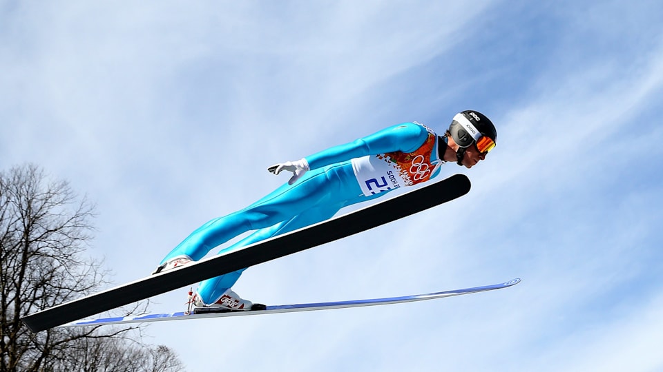 How to train for ski jump with no snow - Olympic News