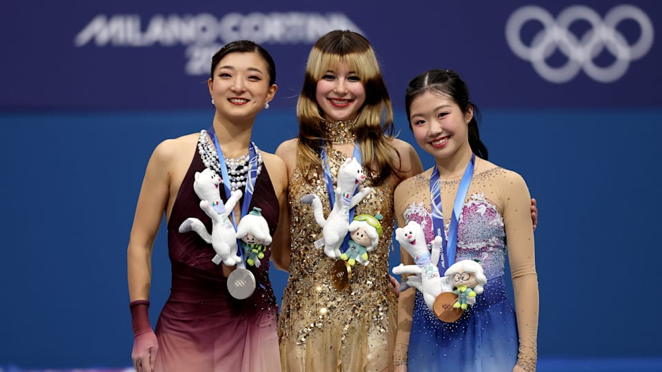Exibição de Gala da patinação artística nos Jogos Olímpicos de Inverno ...