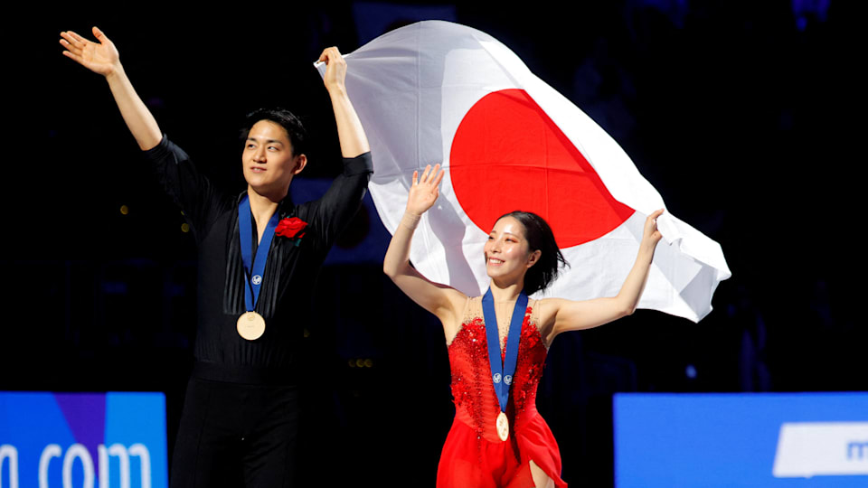 Japan's figure skating pair champions Miura Riku & Kihara Ryuichi: 'The ...