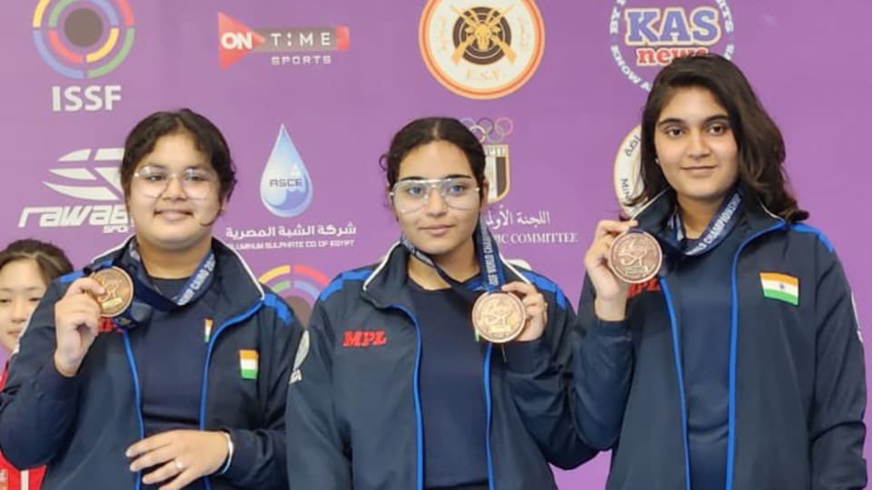 ISSF Rifle/Pistol World Championship 2022: India win bronze in 25m ...