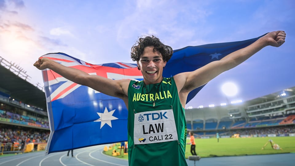 Calab Law: Inspired by Cathy Freeman, Australia’s record-breaking ...