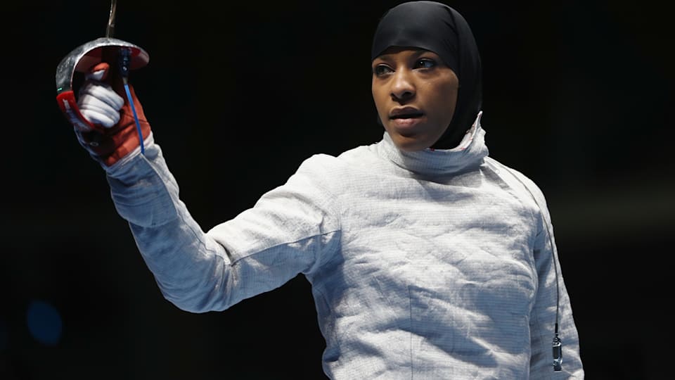 Trailblazing fencer Ibtihaj Muhammad to hang up sabre
