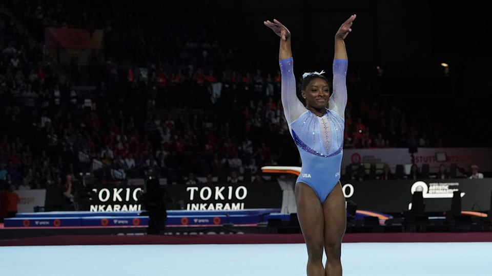 Simone Biles adds two new elements to gymnastics rule book