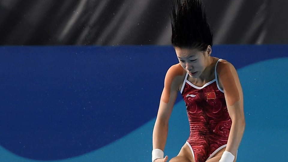Lin Shan leads China's new diving generation