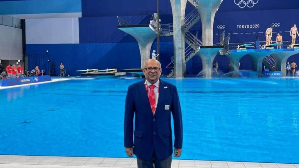 Meet Mayur Vyas, the Mumbai-based diving judge at the Olympics