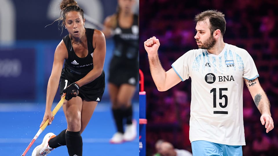 Rocío Sánchez Moccia y Luciano De Cecco serán los abanderados de Argentina en los Juegos ...