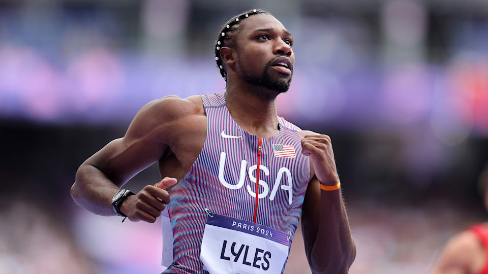 Noah Lyles, Marcell Jacobs, Oblique Seville and Akani Simbine safely ...