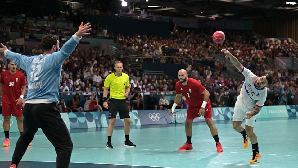 JO de Paris 2024 - Handball hommes : La France en quarts de finale ...