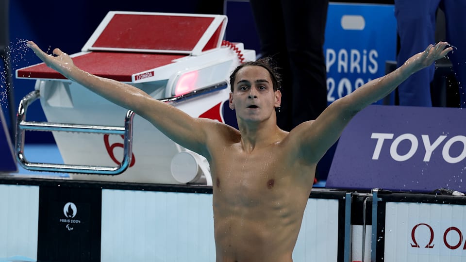 Jeux Paralympiques de Paris 2024 | Para natation - Ugo Didier, médaillé d'or du 400 m nage libre ...