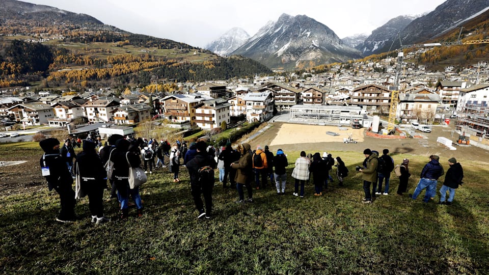 Présentation du projet des Jeux de Milano Cortina 2026 aux médias du ...
