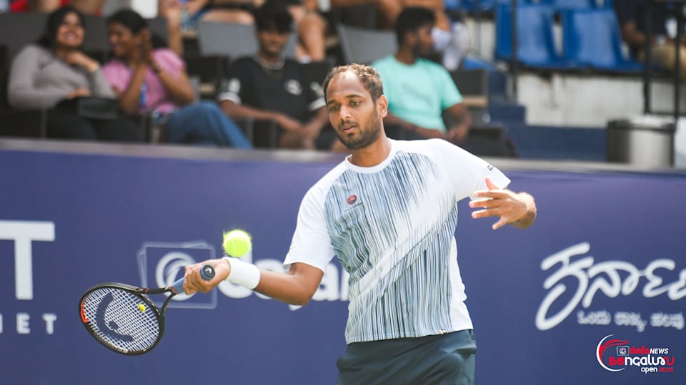 Bengaluru Open 2025 tennis: India’s singles campaign ends in opening round