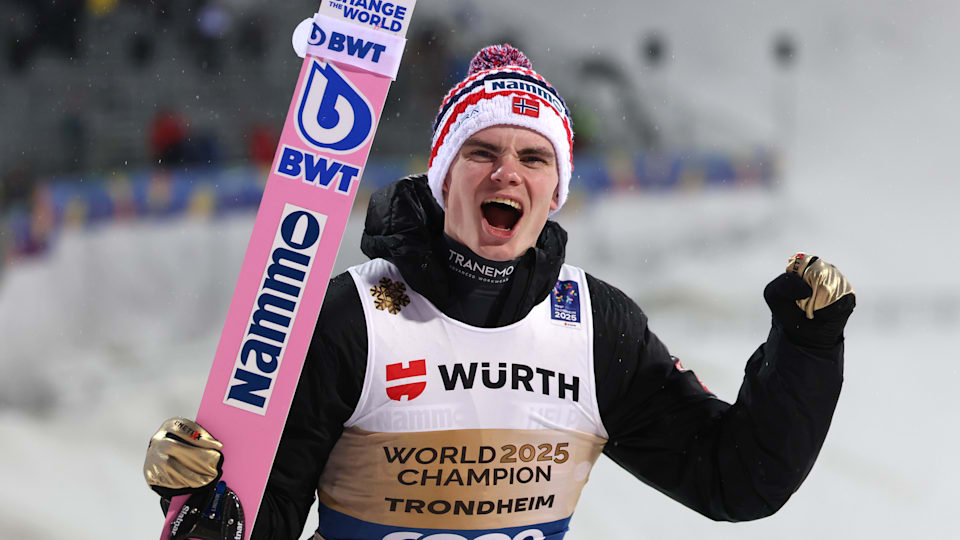 FIS Nordic World Ski Championships 2025: Marius Lindvik denies Andreas ...