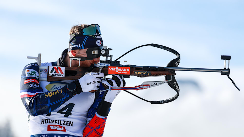 Coupe du monde de biathlon 2025-2026 - Nove Mesto : Émilien Claude et ...