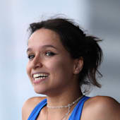 Escalade sportive - TQO européen de combiné bloc et difficulté : Oriane ...