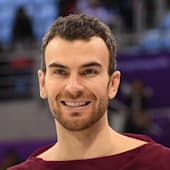 Vanessa James and Eric Radford team up in pairs figure skating move for ...