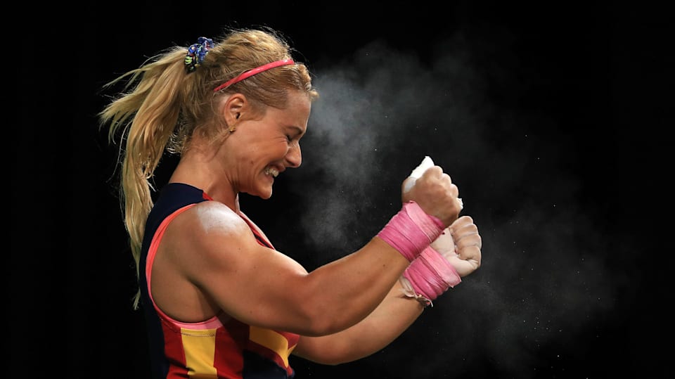 Lidia Valentin Weightlifting