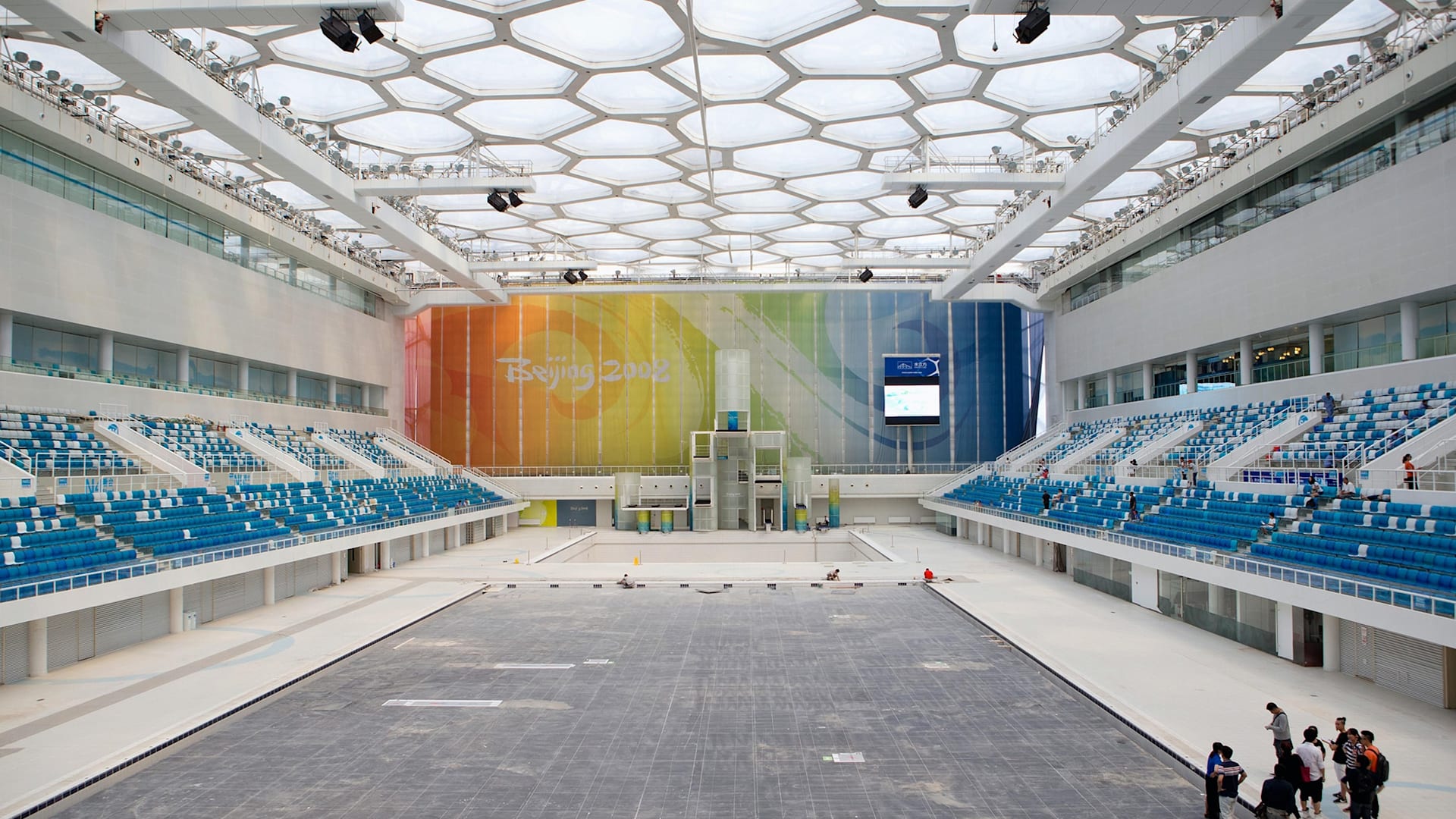 Water Cube Beijing The Water Cube National Aquatics Center In The