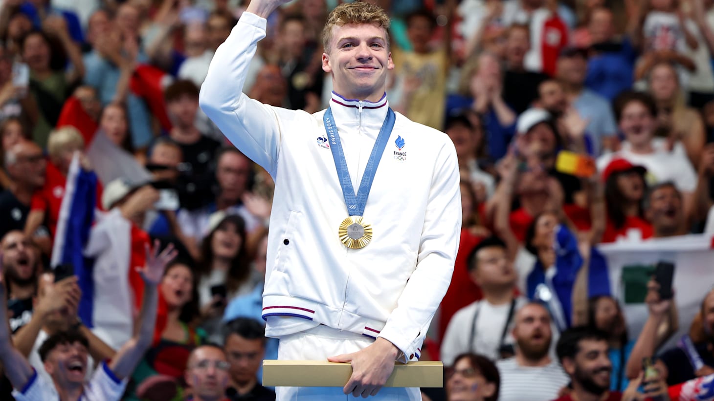 Podium Des Médailles Olympiques 2024
