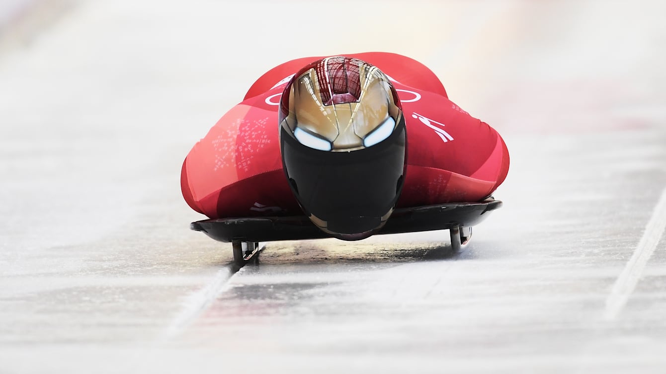 olympic bobsledding speed