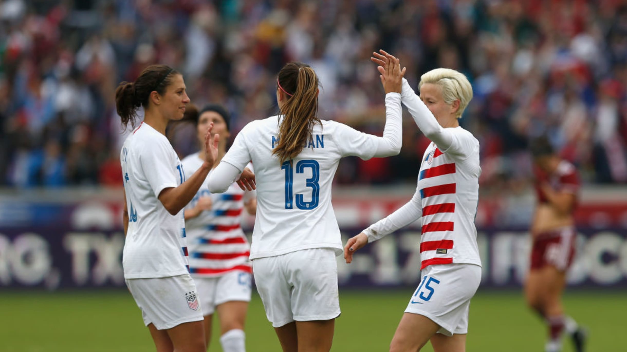Alex Morgan Action Shot 2022