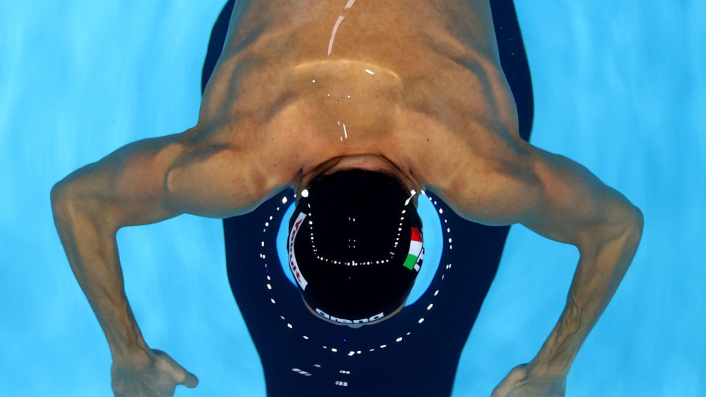 Gara Di Nuoto Olimpica A Lignano Si Accende La Fiamma Olimpica Dei