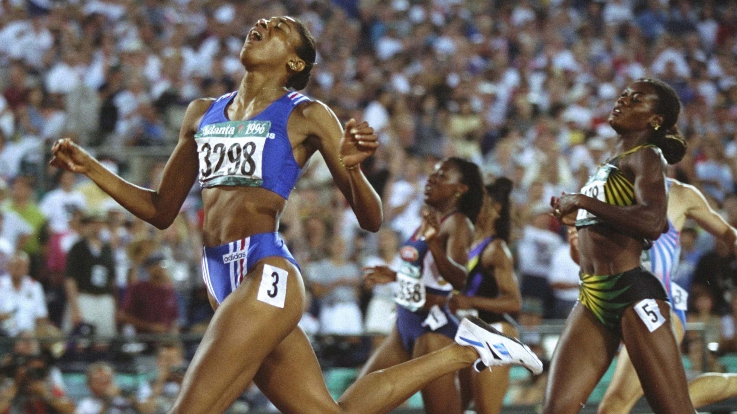 Marie Jose Perec Starting Blocks