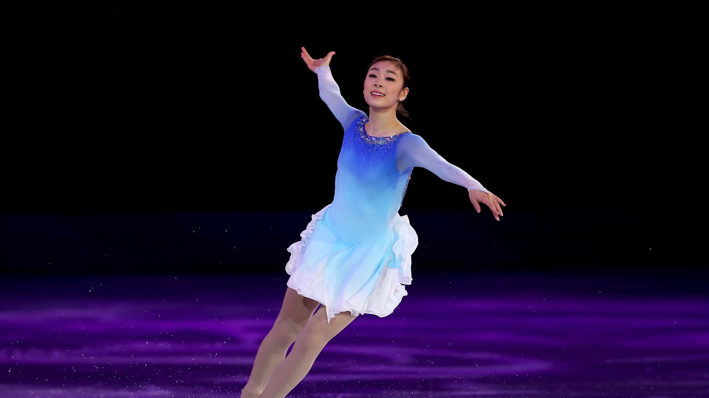 Yuna Kim Falls