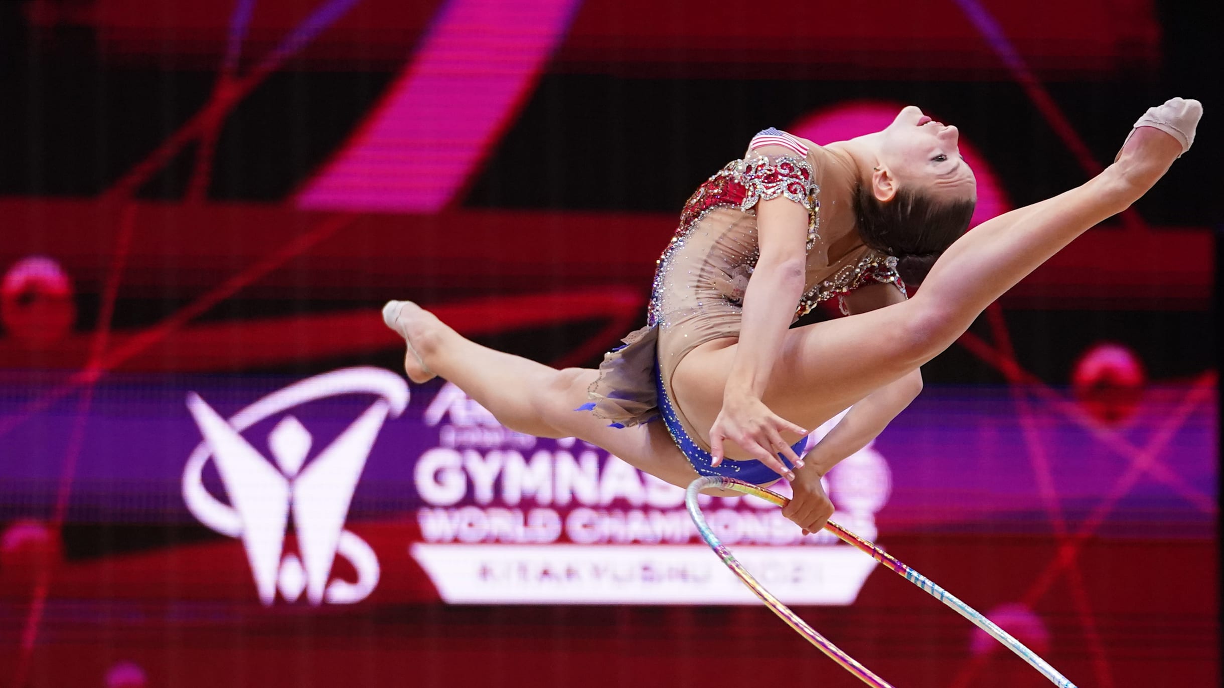Rhythmic Gymnastics Split Back