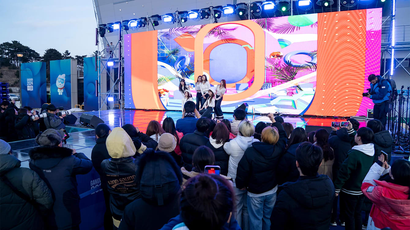 Interactive sports activities and K−pop concerts thrill fans at Gangwon ...