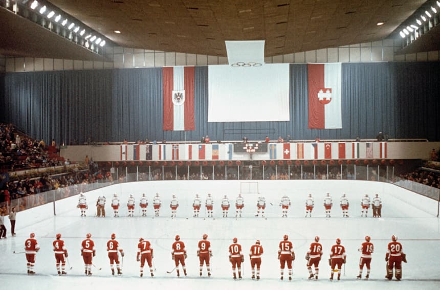 Soviet ice hockey maestros make it four in a row - Olympic News