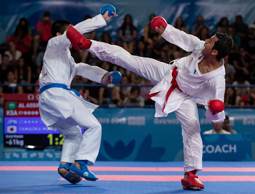 Unforgettable day as first Olympic karate medals awarded - Olympic News