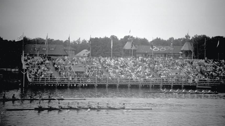 Rowing competition in Berlin 1936