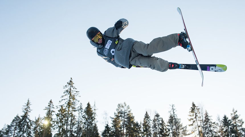 Conoce a Alex Hall, estrella del slopestyle en esquí acrobático