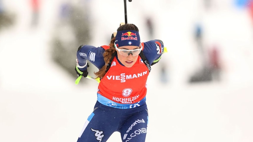 Doro Wierer: estrela do biatlo obstinada em inédito ouro em Beijing 2022