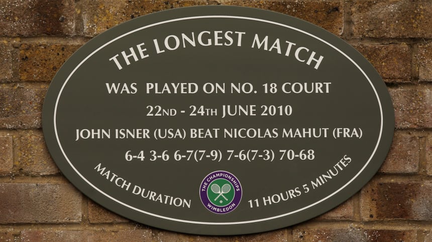 The longest tennis match: An 11-hour marathon at Wimbledon