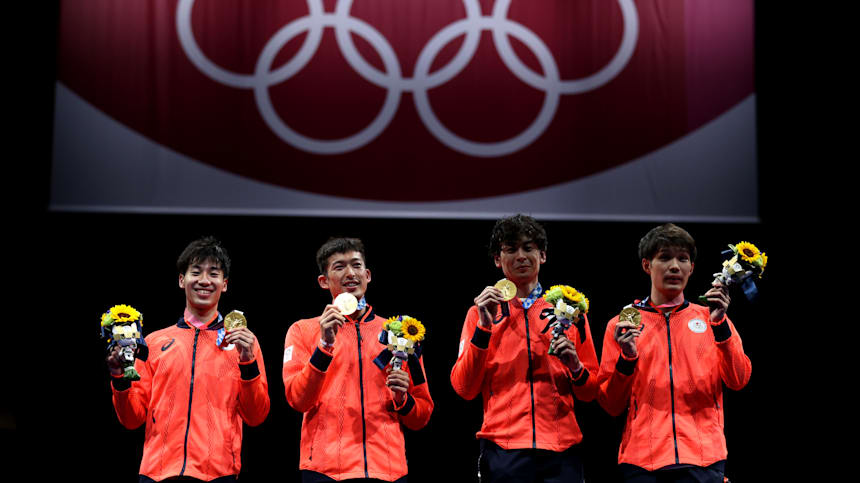 Japan win first ever Olympic Fencing gold