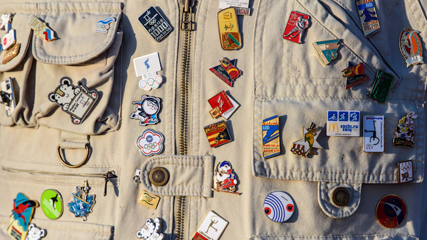 Olympic Pin collecting brings people together at Beijing 2022 Winter ...