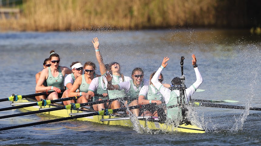 Boat Race 2021: Cambridge complete third straight double over Oxford