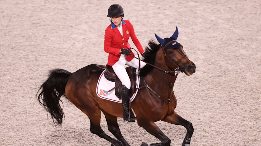 Jessica Springsteen helps Team USA to Olympic jumping silver