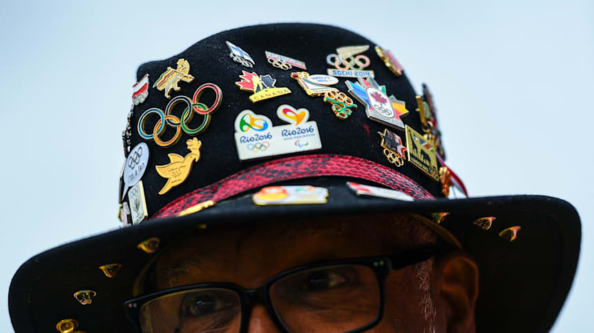 Olympic Pin collecting brings people together at Beijing 2022 Winter ...