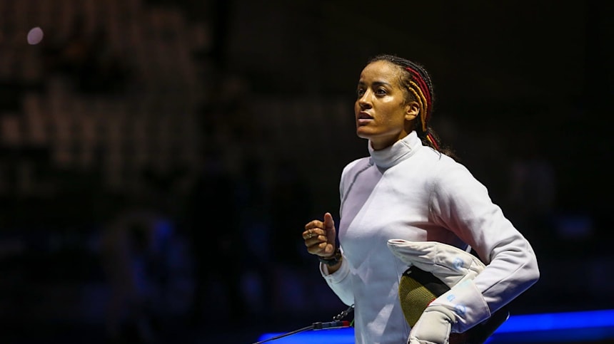 Alexandra Ndolo on making fencing history for Kenya at Paris 2024