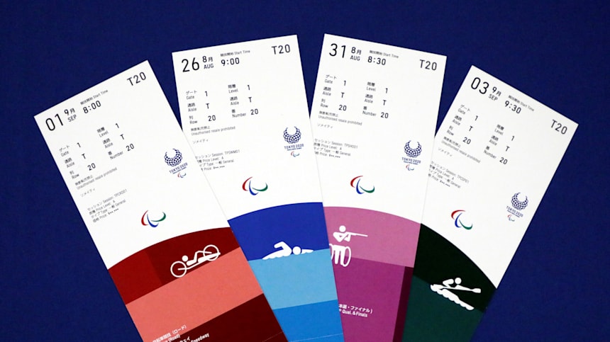 Ticket designs for 2020 Tokyo Olympic, Paralympic Games unveiled