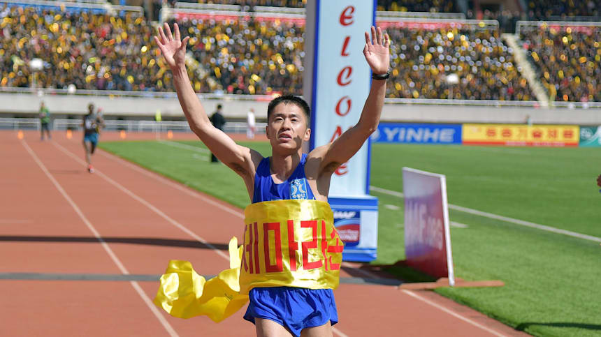 Olympians hail "incredible experience" of running a marathon in Pyongyang