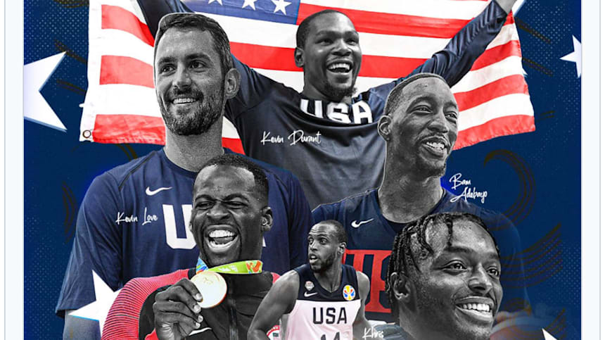 Kevin Durant headlines Team USA men's basketball roster for Tokyo 2020