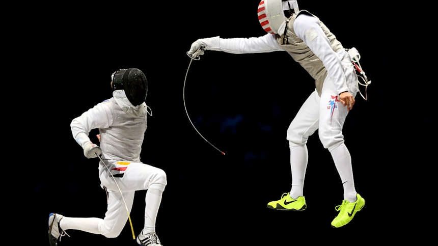 Gerek Meinhardt: Olympic fencer and medical student
